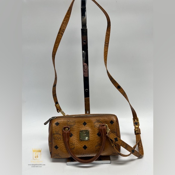 MCM | Bags | Mcm Mini Boston Two Way Bag | Poshmark